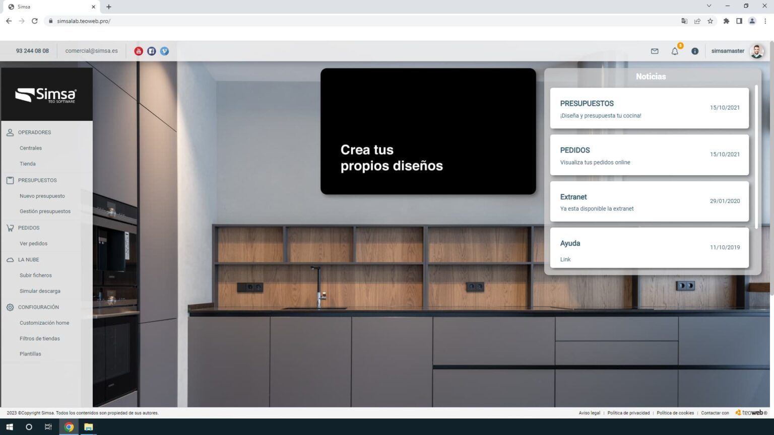 Teoweb - online software - Teowin Software